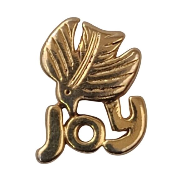 Unbranded | Jewelry | Vintage Joy Dove Lapel Pin Gold Tone Peace Symbol ...